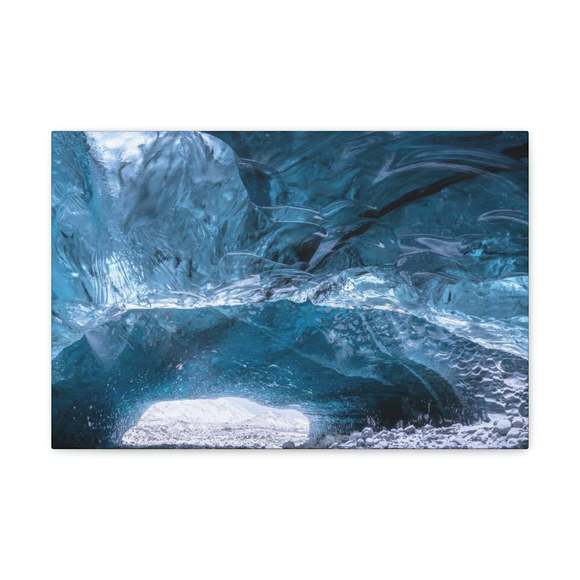 Express Your Love Gifts | Art | Shocking View Inside An Ice Cave Scene ...
